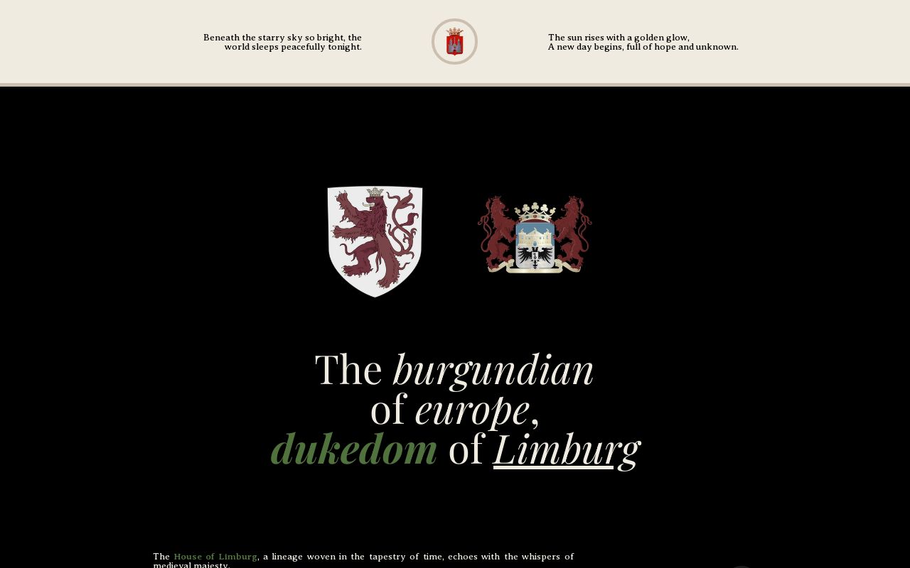 Dukedom of Limburg.
